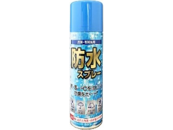 【商品説明】雨・雪・ドロをはじいて衣類をガード。フッ素＋シリコーンのハイブリッドパワーで防水効果が持続。あなたの大切な衣類・傘・バッグなどをしっかりガードします。【仕様】●65mm×65mm×200mm●内容量350ml●材質スチール●成分...