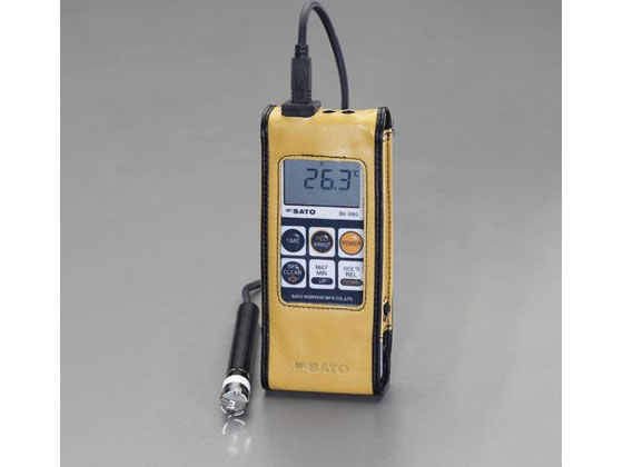 【仕様】●メーカー…佐藤計量器製作所　●型番…SK−1260＋SK−S307K　●仕様…本体＋表面用センサー　●測定範囲…−100〜400℃（表面センサ）　●測定範囲（サーミスタ）…−30．0〜199．9℃　●測定範囲（熱電対）…−99．9...