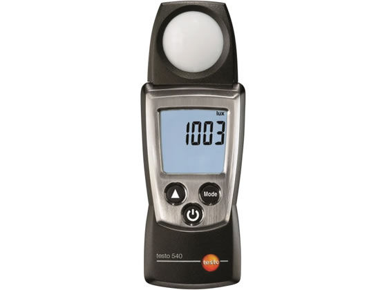 【仕様】●メーカー…テストー（testo）　●型番…05600540（testo540）　●測定範囲…0〜99、999Lux　●分解能…1Lux（0〜19、999Lux）、　10Lux（その他の範囲）　●測定精度…±3％　●電源…単4電池×...