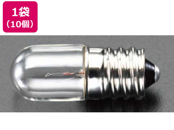 【仕様】●口金…E12ベース　●サイズ…φ13×33mm　●電圧…250V　●消費電力…8W　●ガラス球規格…T13　●入数…10個【備考】※メーカーの都合により、パッケージ・仕様等は予告なく変更になる場合がございます。【検索用キーワード】...