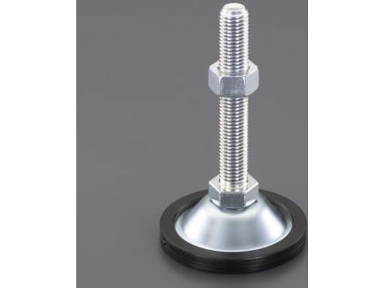 【仕様】●材質…鉄（三価クロメート処理）　●プラスチックカバー付　●サイズ…ベース径：φ62mm　ねじサイズ：M12×50　●耐荷重…400kg【備考】※メーカーの都合により、パッケージ・仕様等は予告なく変更になる場合がございます。【検索用...