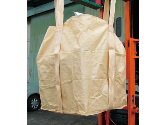 【仕様】●容量…1、003L　●サイズ…860×860×1130（H）mm　●耐荷重…1、000kg　●材質…ポリプロピレン　●重量…1．7kg　●用途…土木産廃用　●排出口…無し　●注入口全開タイプ　●注入口はひもで巾着できるようになって...