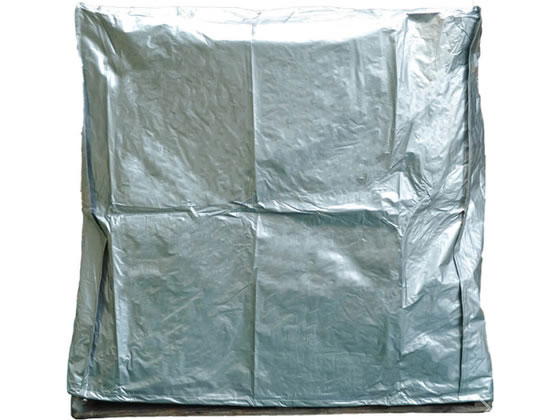 【仕様】●サイズ…1200×1200×1200（H）mm　●生地厚み…0．25mm　●材質…ポリエチレン　●重量…1kg　●フレコンバッグを紫外線・雨・ほこり等から守ります。　●フレコンバッグに被せ、底部ヒモで縛ります。　●底部内面にマジッ...