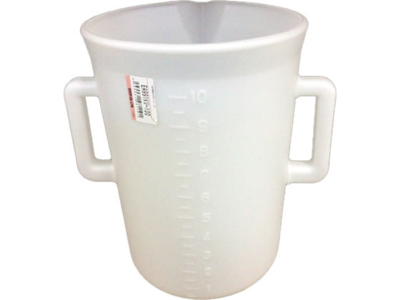 【仕様】●メーカー…瑞穂化成工業●型番…0518●容量（ml）…10000●目盛単位（ml）…500●サイズ（mm）…220×256×335（H）●材質…ポリエチレン●重量…643．3g●目盛付●耐薬品性・耐久性に優れます。●両手付【備考】...