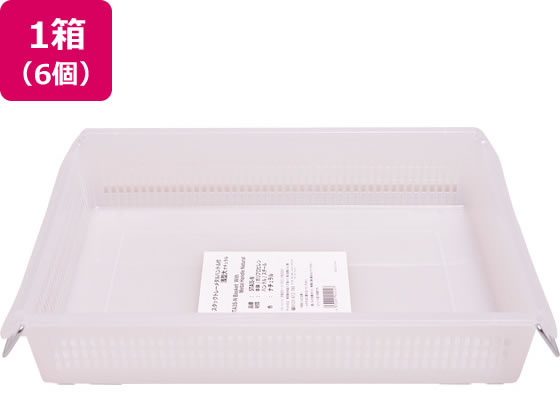 【商品説明】書類・小物の保存など、様々な用途で使用できるハンドル付トレーです。物の整理や保管に。A3サイズ対応です。【仕様】●色：ホワイト●材質：ポリプロピレン、スチール●寸法：横355×縦475×高さ95mm【備考】※メーカーの都合により...