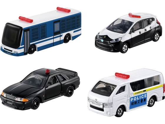 【商品説明】［アクション］トミカタウン移動交番（トヨタ　ハイエース）／サスペンション、トミカタウン警察パトロールカー（トヨタ　アクア）／サスペンション、トミカタウン警察覆面パトロールカー（日産　スカイラインGT−R（BNR32））／サスペン...