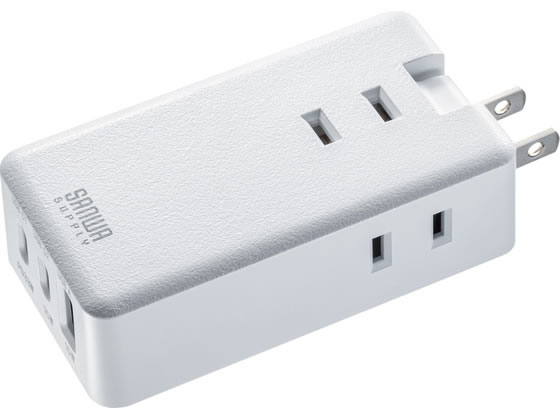 【商品説明】AC3個口に加えUSB　Type−C×2とUSB−A×1を搭載し、最大6台の機器を同時に接続できます。PD33W対応のType−Cポートでスマホやタブレットを急速充電可能です。手のひらサイズのコンパクト設計で持ち運びに便利で、ス...