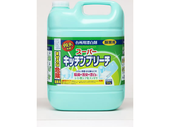 【商品説明】ふきん・台ふきん・おしぼり・まな板・食器（茶碗、カップ、哺乳瓶等）・きゅうすの漂白（除菌・消臭）【仕様】●内容量：5．0kg　●成分：【表示成分】次亜塩素酸ナトリウム　製造時6％　（塩素系）、界面活性剤（アルキルアミンオキシド）...