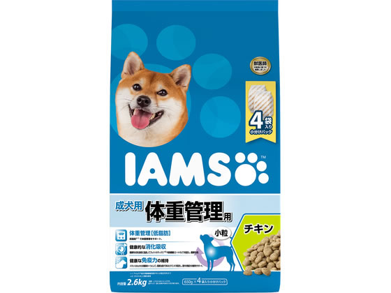 【商品説明】体重が気になる成犬のための低脂肪設計。ワンちゃんが大好きなチキンを使用。【仕様】小麦、とうもろこし、肉類（チキンミール、チキンエキス等）、大麦、チキンオイル（オメガ6脂肪酸源）、乾燥ビートパルプ（食物繊維源）、フィッシュオイル（...