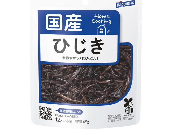 【商品説明】国産ひじき使用。アイデアいろいろ、簡単・便利！使いきりサイズの素材です。ひじき煮や炊き込みご飯にオススメ！【仕様】●内容量：65g【備考】※メーカーの都合により、パッケージ・仕様等は予告なく変更になる場合がございます。【検索用キ...