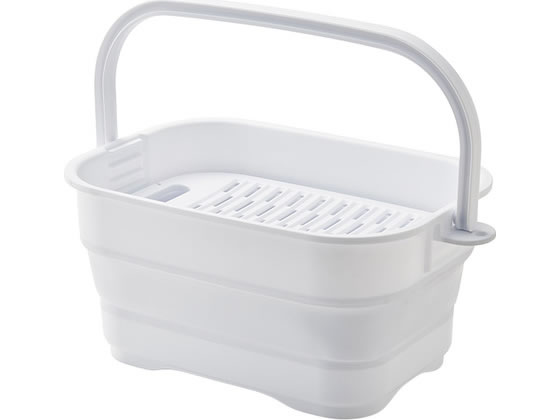 【商品説明】やわらか素材のつけおき洗いバケツ。ぬるま湯の温度をキープできるフタ付き。落し蓋にもなる洗濯板付き。洗濯板（落し蓋）の高さは4段階で調節可能。水に浮きがちな靴も、しっかり浸け置きできます。大人のスニーカー（27cm目安）も洗える1...