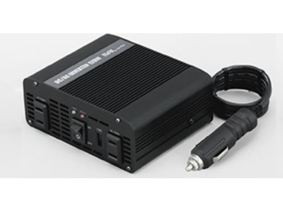【仕様】●メーカー…大橋産業（BAL）　●型番…No．1756　●入力電圧…DC12V（動作範囲：11〜15V）　●出力電圧…AC100V／DC5V／DC12V　●定格出力…AC100V電源（2個）：120W　USB（1個）：DC5V・2．...