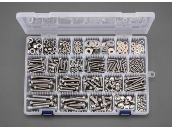 【仕様】●［セット内容］…　サイズ（入数）：　M4×6（20）　M4×10（20）　M4×20（20）　M4×30（20）　M5×10（20）　M5×20（20）　M5×30（20）　M5×40（20）　M6×10（20）　M6×20（20...