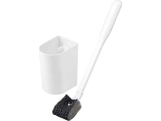【商品説明】便器のふち裏を洗いやすい角度にしたクリーナー。新素材の熱融着加工。特殊生地の凸凹で汚れをしっかり落とします。ハンドルを持てばケースごと運べるのでラク。場所を取らないシンプル設計。クリーナーがケースの底に触れないので衛生的。【仕様...
