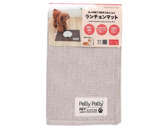 【商品説明】ご飯・飲み水の飛び散りもから床を守る【仕様】●色：アイボリー●サイズ：300×400mm●材質：表面／ポリエステル、中心／ポリウレタンフォーム、裏面／すべりにくい加工【備考】※メーカーの都合により、パッケージ・仕様等は予告なく変...