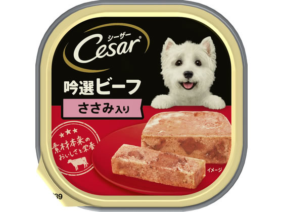 【商品説明】厳選されたビーフに、贅沢にささみを加えて、おいしくヘルシーに仕上げました。【仕様】●内容量：100g●原材料：肉類（チキン、ビーフ、鶏ささみ等）、ビタミン類、ミネラル類、増粘多糖類、リン酸塩（Na）、着色料（二酸化チタン）、ED...