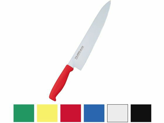 【商品説明】ハンドルは抗菌加工が施され、衛生管理に最適。現場の声にもとずいた握りやすく、疲れない、滑りにくく、耐久性抜群のハンドル。（エラストマー樹脂使用）食材別に使用でき衛生管理ができます。インサート成型により口元からの水、雑菌の侵入を防...