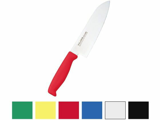 【商品説明】ハンドルは抗菌加工が施され、衛生管理に最適。現場の声にもとずいた握りやすく、疲れない、滑りにくく、耐久性抜群のハンドル。（エラストマー樹脂使用）食材別に使用でき衛生管理ができます。インサート成型により口元からの水、雑菌の侵入を防...