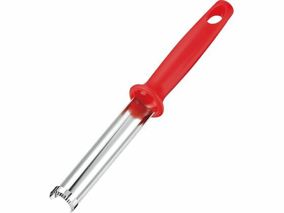 【商品説明】簡単にりんごの芯抜き！少ない力で手早くスポ抜き！ポイントはU字型先端が浮くから衛生的！【仕様】●材質：芯抜き部／ステンレス鋼、ハンドル／ポリプロピレン●重量：約39g【備考】※メーカーの都合により、パッケージ・仕様等は予告なく変...