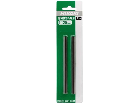 【仕様】●携帯かんな用替刃●120mm●注文単位：1箱（2枚入）●適用機種：P35（SC）【備考】※ブランド名が日立工機（Hitachi Koki）から「HiKOKI（ハイコーキ）」へ順次変更となります。※メーカーの都合により、パッケージ・...
