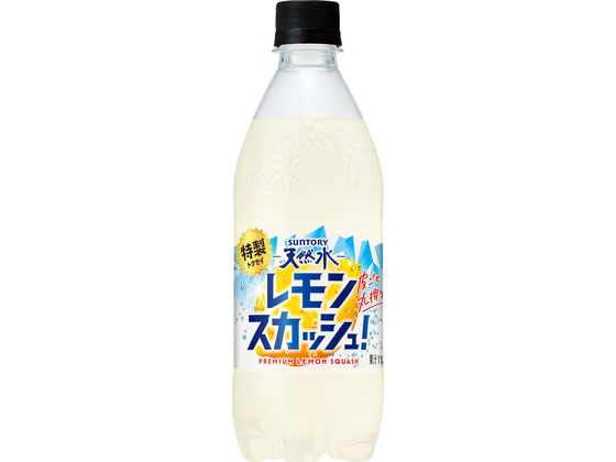 【商品説明】渇いたカラダを瞬間的にリフレッシュさせてくれる清冽な天然水と皮ごと丸搾りレモン果汁で仕立てた本格レモンスカッシュ【仕様】●内容量：500mL【備考】※メーカーの都合により、パッケージ・仕様等は予告なく変更になる場合がございます。...