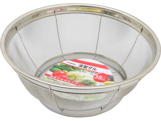 【商品説明】茹でた物の水切りに清潔で丈夫なステンレス製日本製【仕様】●材質／本体：18−8ステンレス【備考】※メーカーの都合により、パッケージ・仕様等は予告なく変更になる場合がございます。【検索用キーワード】TAKAGI　タカギ　深型ザル　...