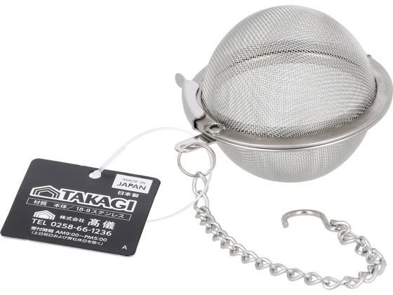 【商品説明】18−8ステンレスで錆びにくい【仕様】●材質：18−8ステンレス【備考】※メーカーの都合により、パッケージ・仕様等は予告なく変更になる場合がございます。【検索用キーワード】TAKAGI　タカギ　18−8ボールこし器　18−8ステ...