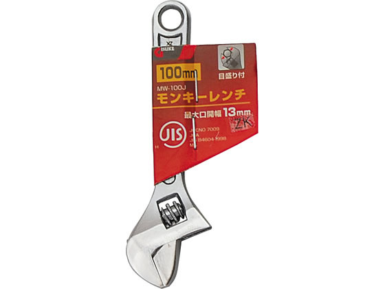 【商品説明】目盛り付きJIS付き【仕様】●材質：Cr−V鋼●最大口開幅：13mm【備考】※メーカーの都合により、パッケージ・仕様等は予告なく変更になる場合がございます。【検索用キーワード】TAKAGI　タカギ　GISUKE　ギスケ　モンキー...