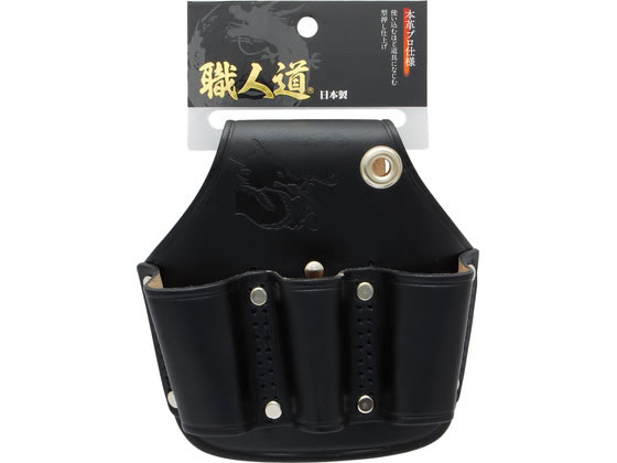 【商品説明】本革プロ使用使い込むほど道具になじむ【仕様】●型押し仕上げ【備考】※メーカーの都合により、パッケージ・仕様等は予告なく変更になる場合がございます。【検索用キーワード】TAKAGI　タカギ　職人道　ブラックレザー　黒革　ペンチ　ペ...