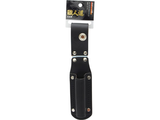 【商品説明】本革プロ使用使い込むほど道具になじむ【仕様】●型押し仕上げ【備考】※メーカーの都合により、パッケージ・仕様等は予告なく変更になる場合がございます。【検索用キーワード】TAKAGI　タカギ　職人道　ブラックレザー　黒革　レザー　丁...