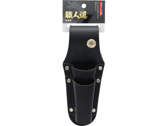 【商品説明】本革プロ使用使い込むほど道具になじむ型押し仕上げ【仕様】●材質：天然皮革【備考】※メーカーの都合により、パッケージ・仕様等は予告なく変更になる場合がございます。【検索用キーワード】TAKAGI　タカギ　職人道　ブラックレザー　黒...