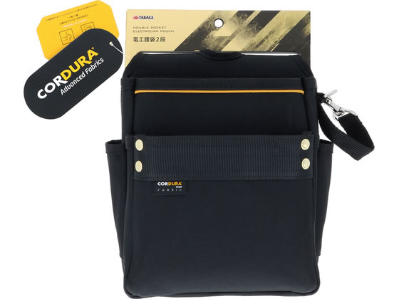 【商品説明】CORDURAポリエステル製で軽い・強い！工具や指先が引っかかりにくいスムーズポケット構造（ポケット内側部分）ベルト装着時に収納のズレを抑えるクロロプレンゴム採用（ベルト通し）［【仕様】●本体：610d　POLY　CORDURA...