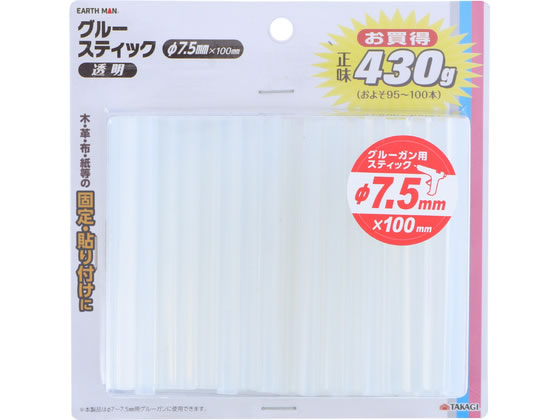 【商品説明】φ7〜7．5mm用グルーガンに使用できます。溶剤を含まない100％固形なので溶剤臭もなく快適でクリーンな作業が可能。接着箇所を再加熱することで取り外し、やり直しが簡単。【仕様】●グルースティック×95〜100本（正味430g）●...