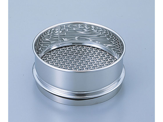 【仕様】●内径×内高（mm）：φ75×20●目開きサイズ：2．00mm●材質：金網・枠／ステンレス（SUS304）、パッキン／天然ゴム●電解研磨済●生産国：日本【検索用キーワード】粉粒関連機器　5−3306−03　ふるい　RW9020
