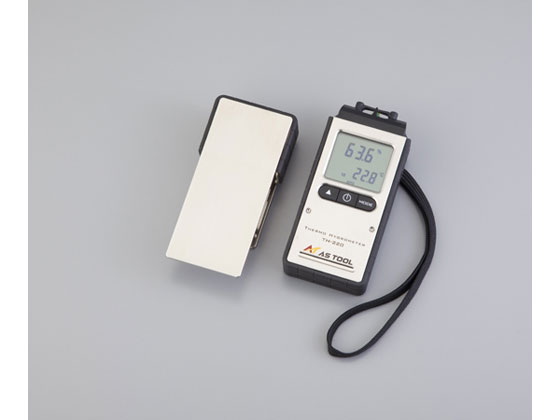 【商品説明】●表示値を固定するデータホルド機能付きです。●MAX／MIN／AVG表示機能付きです。【仕様】●測定精度：±0．5℃（10〜45℃）、±2．5％RH（10〜90％RH）●サンプリング：1回／秒●機能：オートパワーオフ・バックライ...