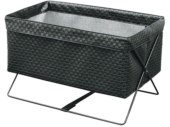 【商品説明】●コンパクトに折りたたむことができます。●袋部分は交換が可能です。【仕様】●重量（kg）：1．34●サイズ　幅×奥行×高さ（mm）：450×280×270●カゴサイズ（mm）450×280×200●折りたたみ時サイズ（mm）：4...