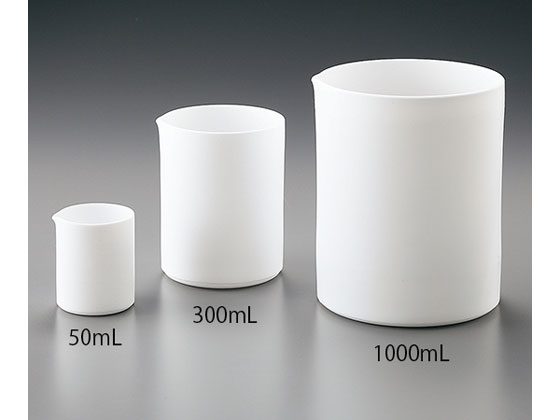 【仕様】●材質：PTFE（四フッ化エチレン）●容量：1L●胴径×高さ：φ117×146mm●生産国：中国【検索用キーワード】ガラス　樹脂量器　1−9400−06　RPUP_02　RX9120耐薬品性・耐熱性に優れたフッ素樹脂製です。