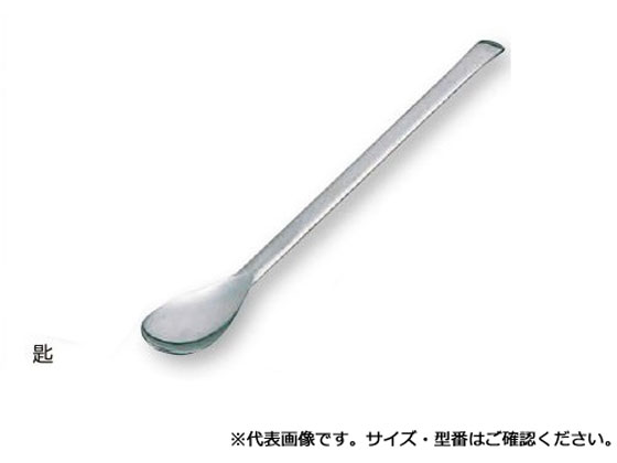 【仕様】●材質：ステンレス（SUS410）●全長：165mm●タイプ：匙●生産国：日本【検索用キーワード】ヘラ　樹脂　磁製実験用備品　計量スプーン　スパーテル　6−522−03　RPUP_02　RY0231