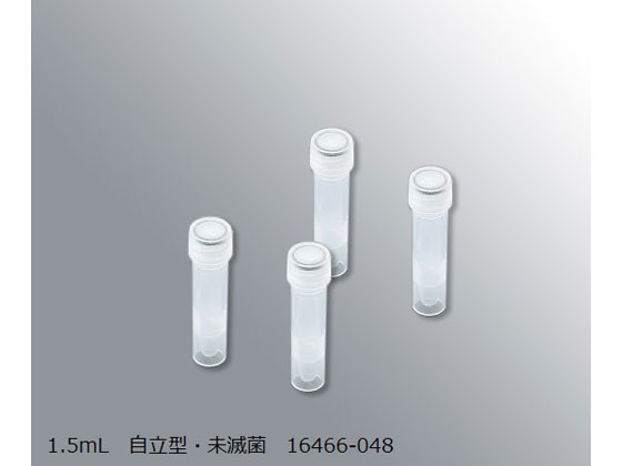 【商品説明】●内容物が確認しやすい透明チューブです。【仕様】●容量（mL）：1．5●仕様：自立型・未滅菌●材質：本体・キャップ／PP、Oリング／エチレンプロピレンゴム●温度範囲：−90〜＋122℃●耐遠心荷重：20000×G●オートクレーブ...