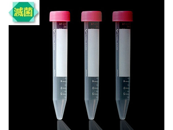 【商品説明】●少ない回転数で確実に閉まるスクリューキャップは密閉性・操作性に優れています。●耐熱性・耐寒性に優れていますので、オートクレーブ・ディープフリーズも可能です。●読み取りやすい白色目盛り付きです。【仕様】●型番：VIO−15BN●...