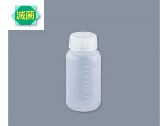 【商品説明】●中栓を取り外すわずらわしい作業から解放され、時間の省力化にもなります。●耐薬品性に優れています。【仕様】●型番：250mL−ST●γ線滅菌済●容量（mL）：250●A（mm）：130●B（mm）：22●C（mm）：106●D（...