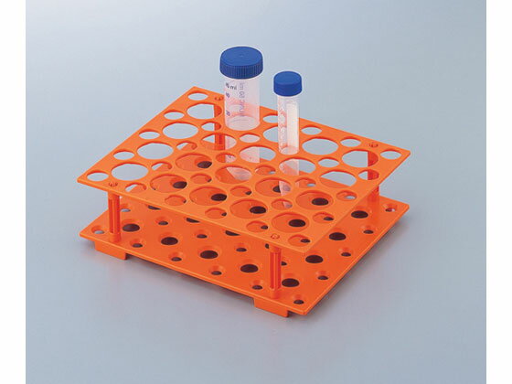 【仕様】●材質：PP（ポリプロピレン）●適合遠沈管：φ16mm（15mL）・φ28mm（50mL）●立て数：30本／15mL、20本／50mL●型番：H1013●サイズ（mm）：170×205×55●生産国：中国【検索用キーワード】H101...