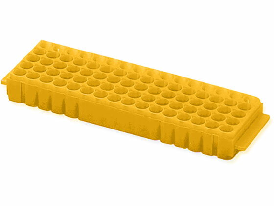 【仕様】●仕様：ラック●カラー：オレンジ●材質：PP（ポリプロピレン）●サイズ：223×67×27mm●収納本数（両面使用時）：1．5・2．0mLマイクロチューブ・クライオバイアル／80本、0．2・0．5mLPCRチューブ／60本●入数：1...