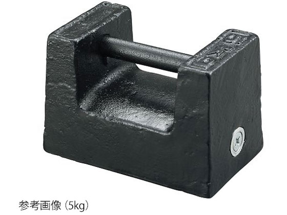 【仕様】●重量（kg）：5●等級：M1●材質：鋳鉄●生産国：中国【検索用キーワード】PWM5　3−9950−03　RY5893把手付きで持ち運びに便利です。