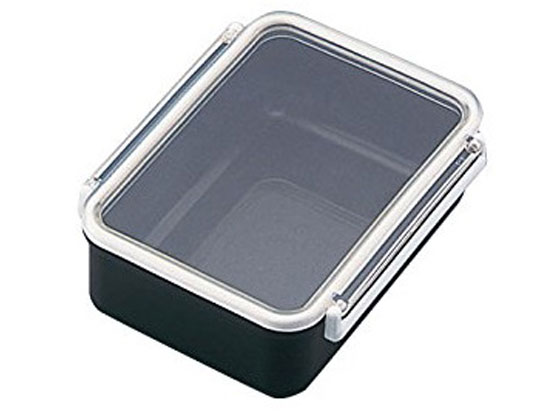 【仕様】●材質：フタ／ABS樹脂、本体／導電性PP（ポリプロピレン）●表面抵抗値：ABS樹脂（帯電防止剤入）／4×10＾11Ω、導電性PP／10＾3〜10＾4Ω●外寸法（mm）：123．0×103．0×53．5●内寸法（mm）：112．5×...