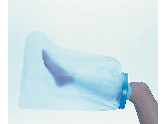 【商品説明】●患部の水濡れを防ぎ、シャワー浴ができます。【仕様】●材質：プラスチック部／ナイロン、カバー部／軟質PVC（塩化ビニル樹脂）●用途：石膏ギプス・合成のギプス・義足・添え木・包帯・やけど・発疹・裂傷・水虫・アトピー性皮膚炎等で患部...