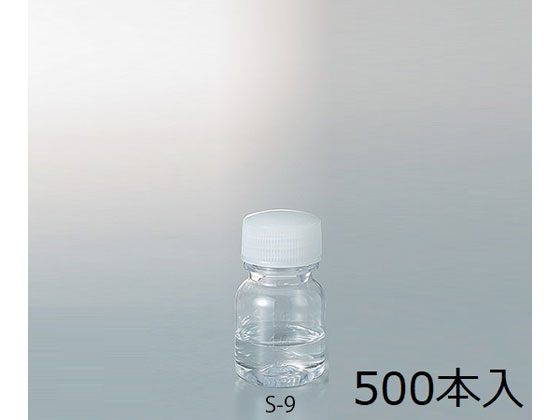 【仕様】●組成：リン酸緩衝生理食塩水●γ線滅菌済●ボトルサイズ：φ30×55mm●材質：本体／PET、キャップ／PE●箱寸法：270×325×285mm●型番：S−9●入数：1箱（9mL／本×500本入）●滅菌処理を施している商品です。●生...