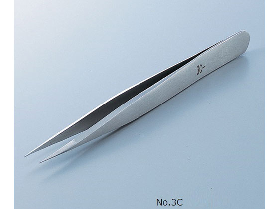 【商品説明】●先端硬度は通常のSA（耐酸鋼）ピンセットの約3倍（ビッカース硬度600以上）ですので、耐久性に優れています。【仕様】●型番：3C●全長（mm）：110●DURAX（TM）●材質：ステンレス鋼（DURAX（TM）　X46Cr13...