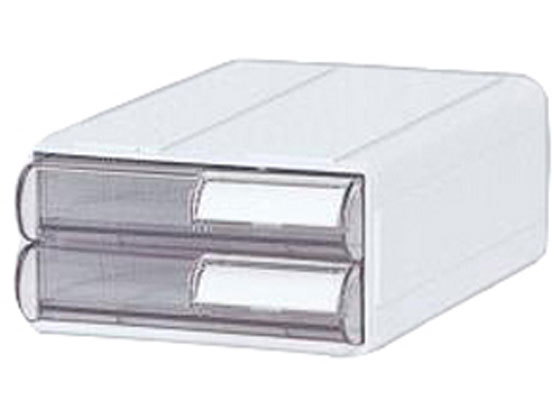 【商品説明】●上下左右に連結して、自由に組み合わせできます。●引出内は、仕切板（別売）で2〜6分割できます。【仕様】●本体外寸法：幅125×奥行192×高さ63mm●引出内寸法：幅109×奥行166×高さ21mm×2個●材質：本体／ABS樹...