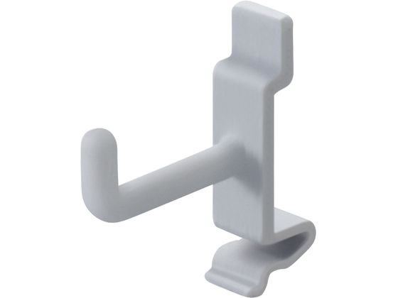 【商品説明】鍵やケーブルをかけられる。2本使用してスマートフォンスタンドとして。【仕様】●規格：Sサイズ●入数：1組（6本入）●外寸法：幅10×奥行き42×高さ42mm●材質：本体／ポリカーボネート●耐荷重：500g（1本使用時）、1kg（...